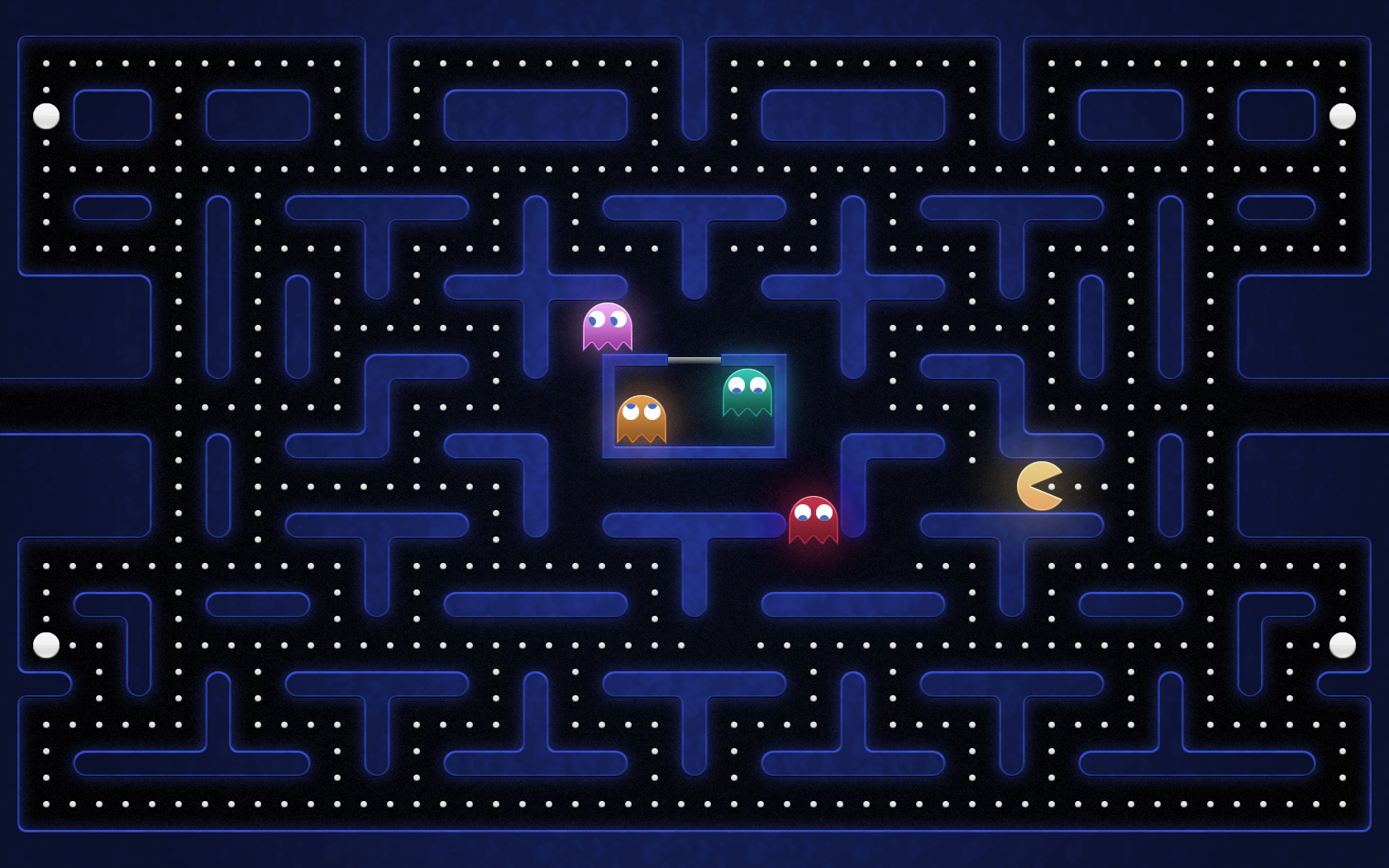 classic pacman map - MyConfinedSpace