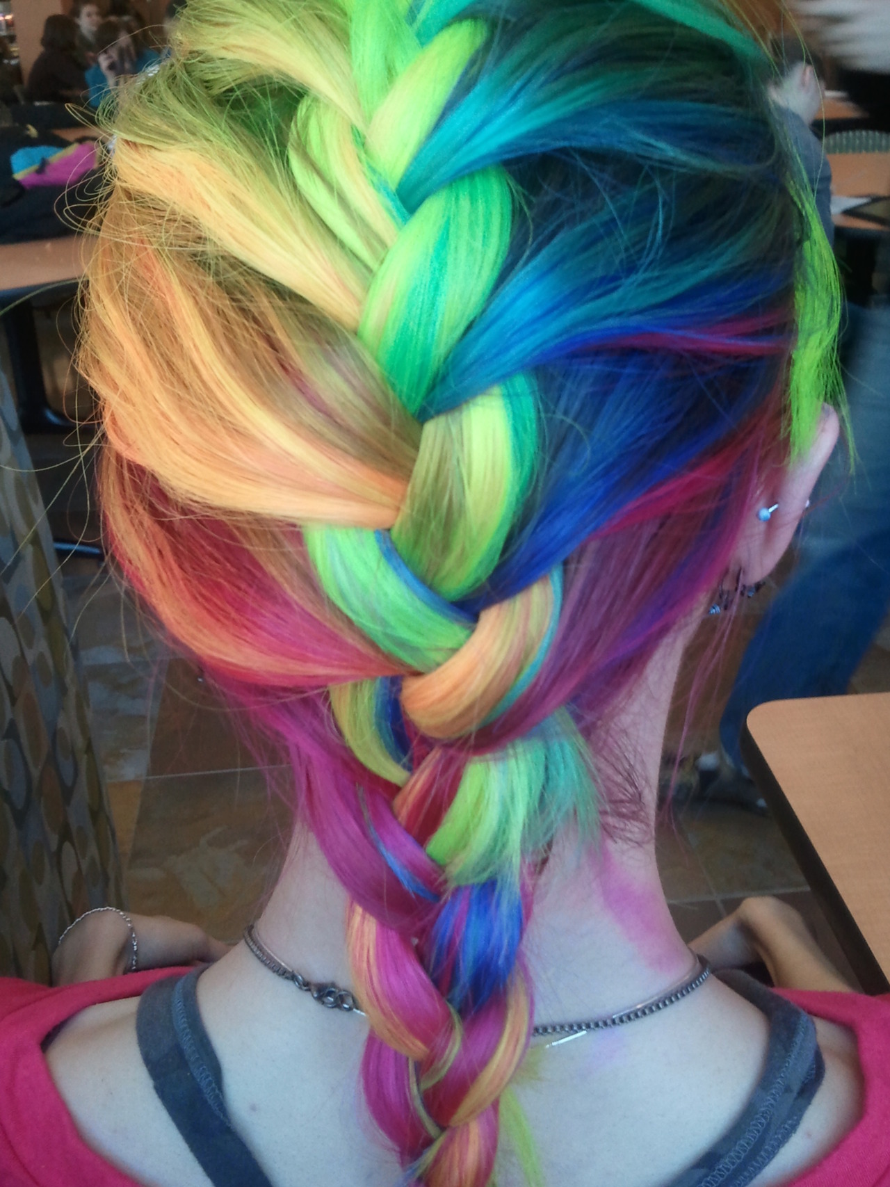 colorful hair - MyConfinedSpace