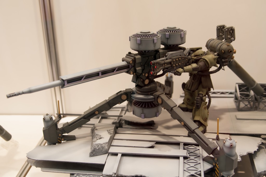 gundam and giant gun - MyConfinedSpace