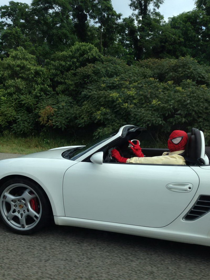 Spider-man car - MyConfinedSpace