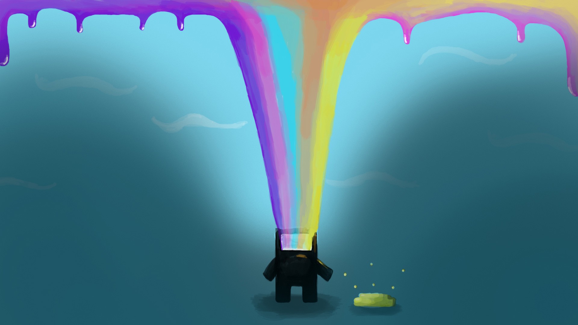 Domo Rainbow Puke - MyConfinedSpace