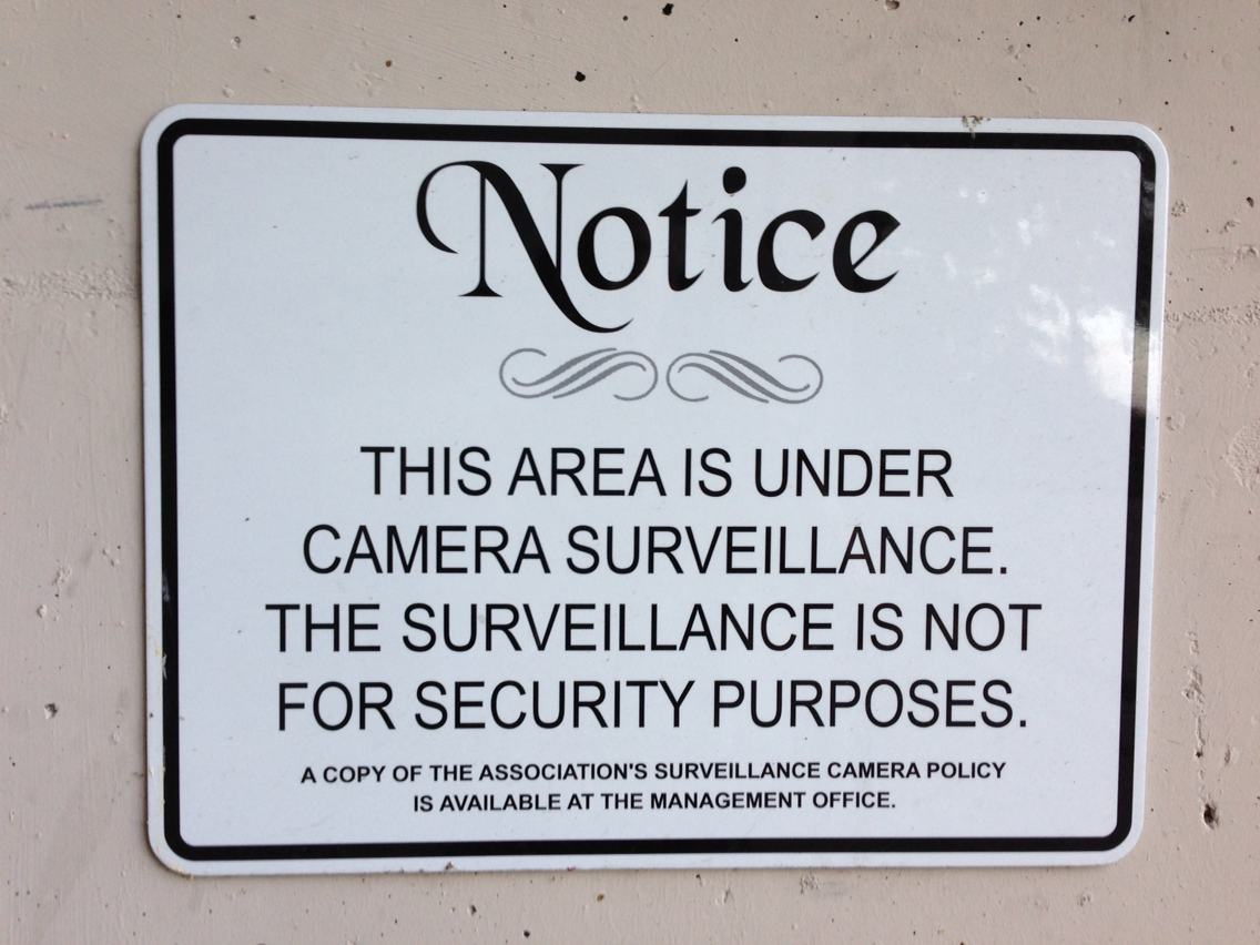 Notice - Not Security - MyConfinedSpace