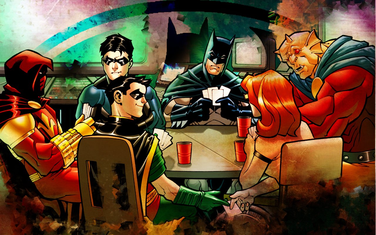 Batman Card game - MyConfinedSpace