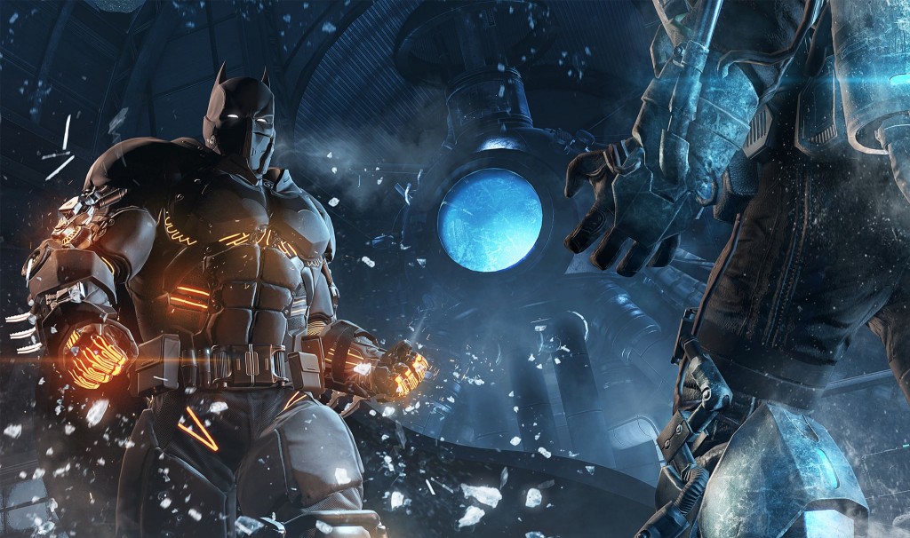 Batman vs blue ice man | MyConfinedSpace