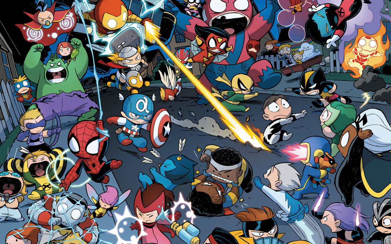 Chibi Civil War - MyConfinedSpace