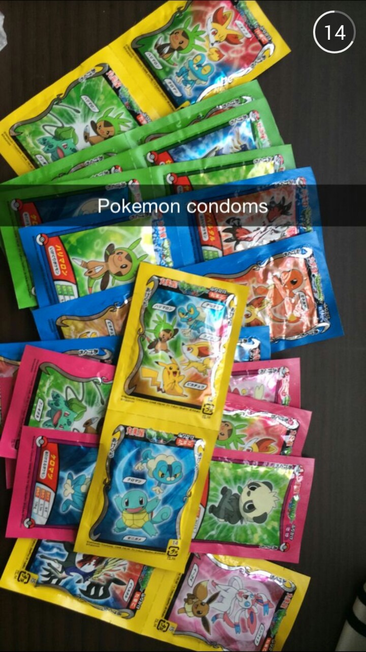Pokemon Condoms - MyConfinedSpace
