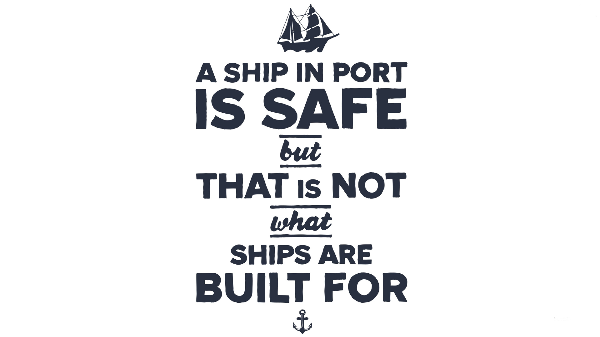 a ship in a safe port « MyConfinedSpace