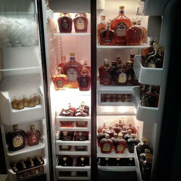 Crown Fridge - MyConfinedSpace MyConfinedSpace