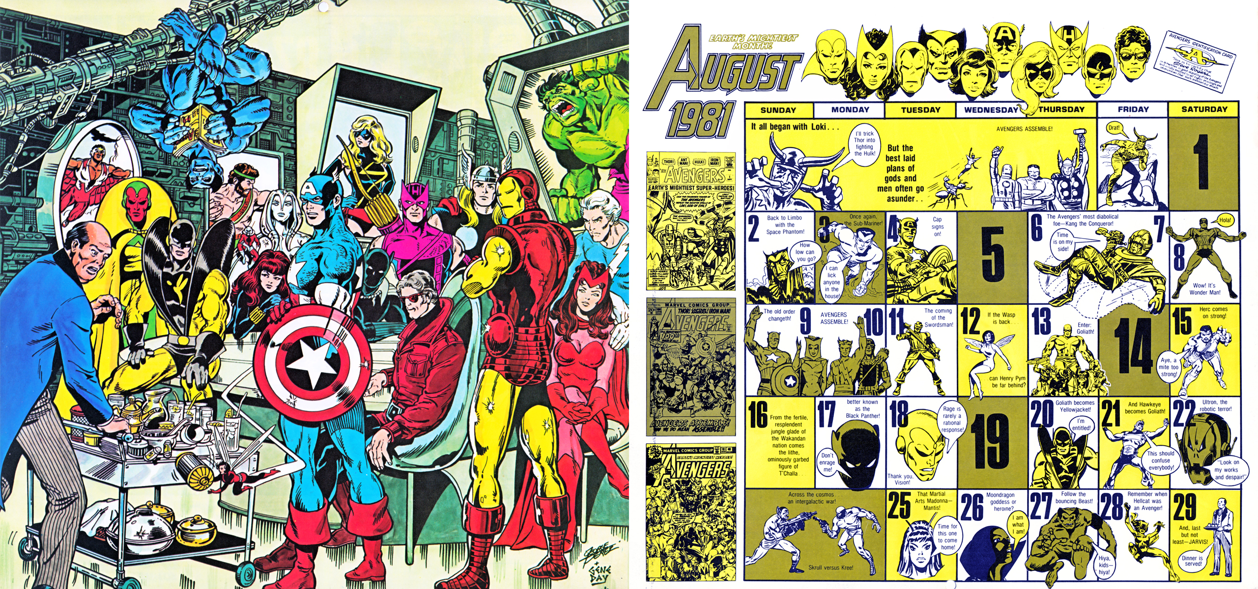Marvel Calendar « MyConfinedSpace