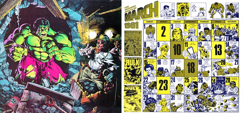 Marvel Calendar - MyConfinedSpace