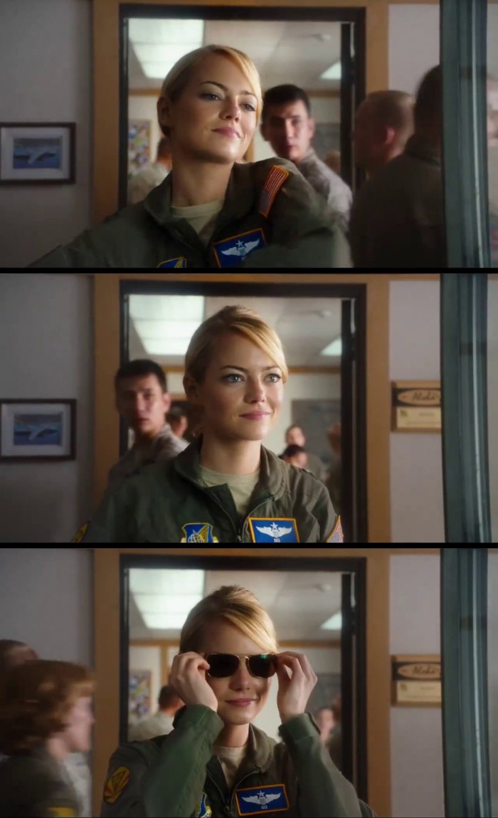 Top Gun Emma Stone - MyConfinedSpace