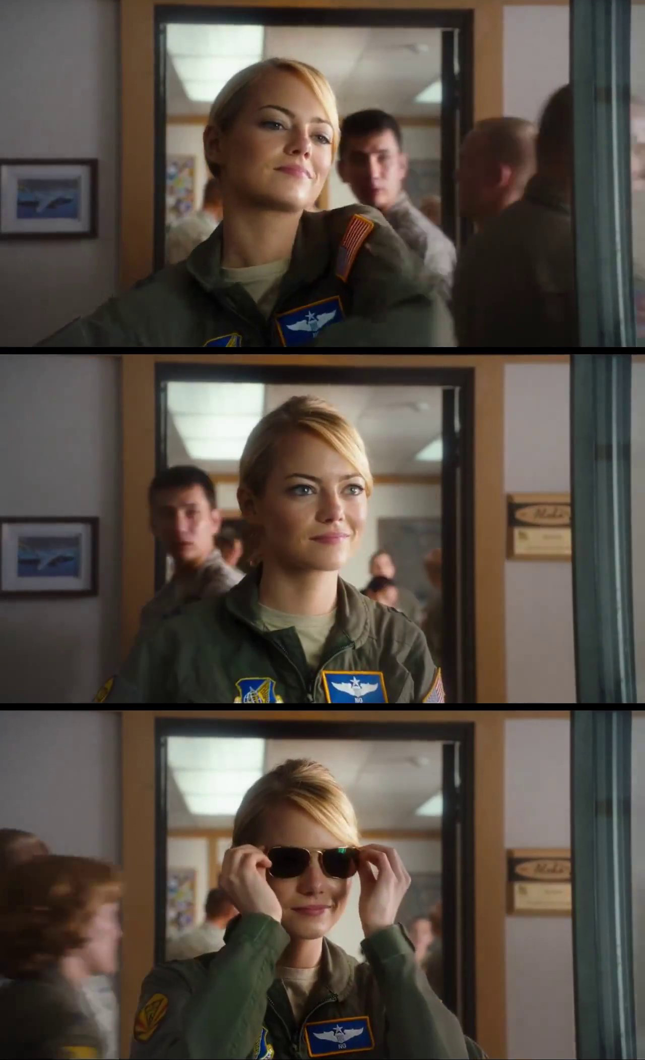 Top Gun Emma Stone - MyConfinedSpace