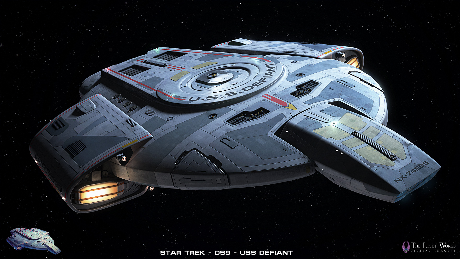USS Defiant - MyConfinedSpace