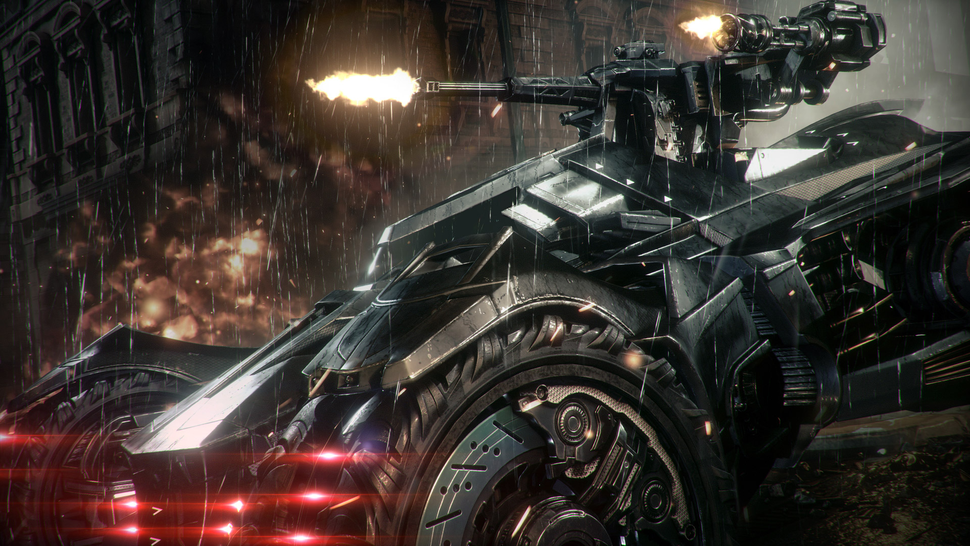 Batmobile with guns - MyConfinedSpace