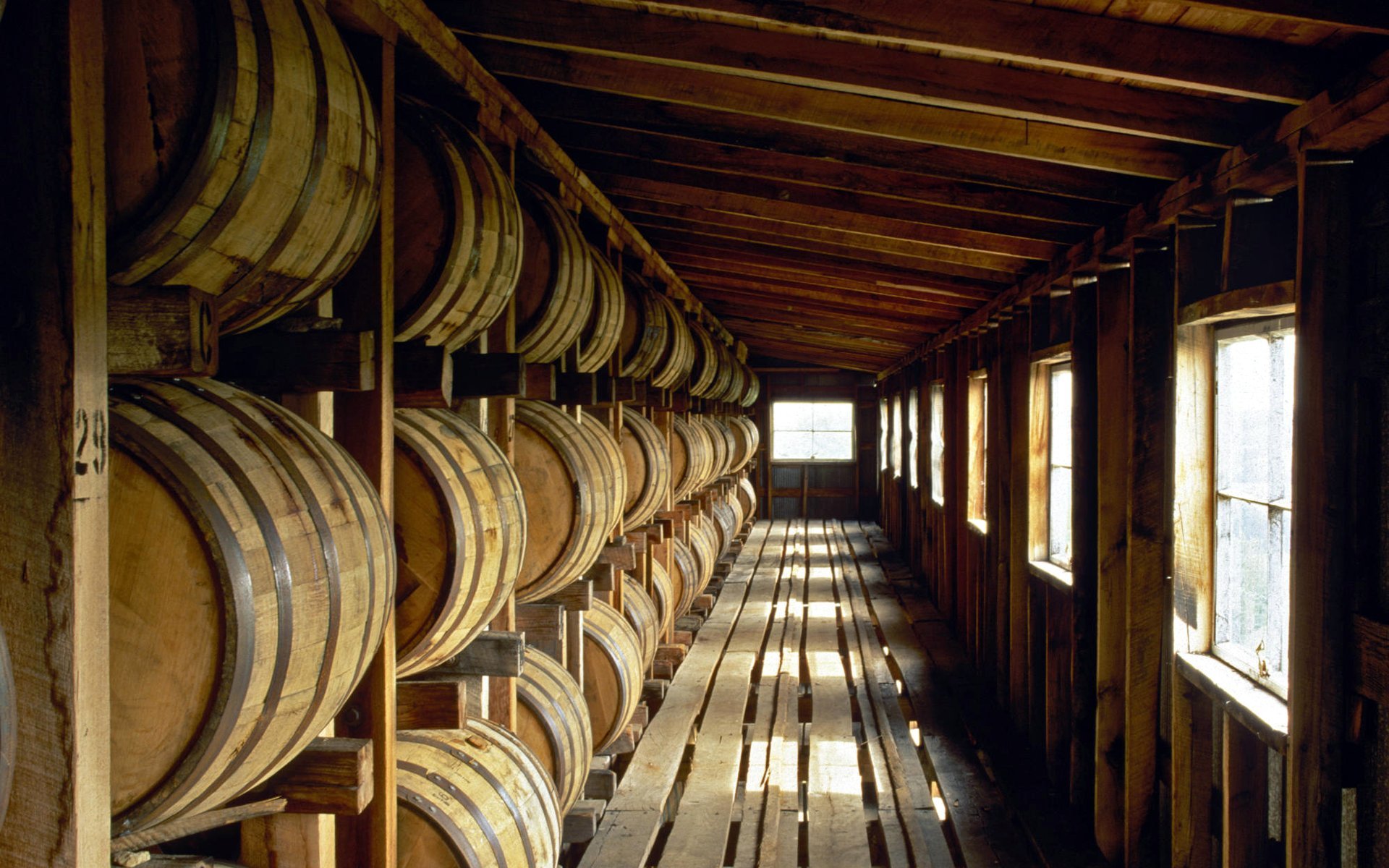 Whiskey barrels - MyConfinedSpace