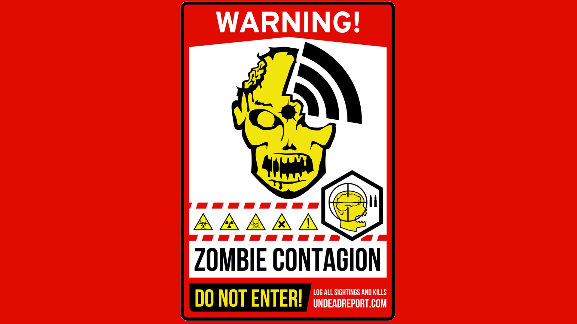 Zombie warning « MyConfinedSpace