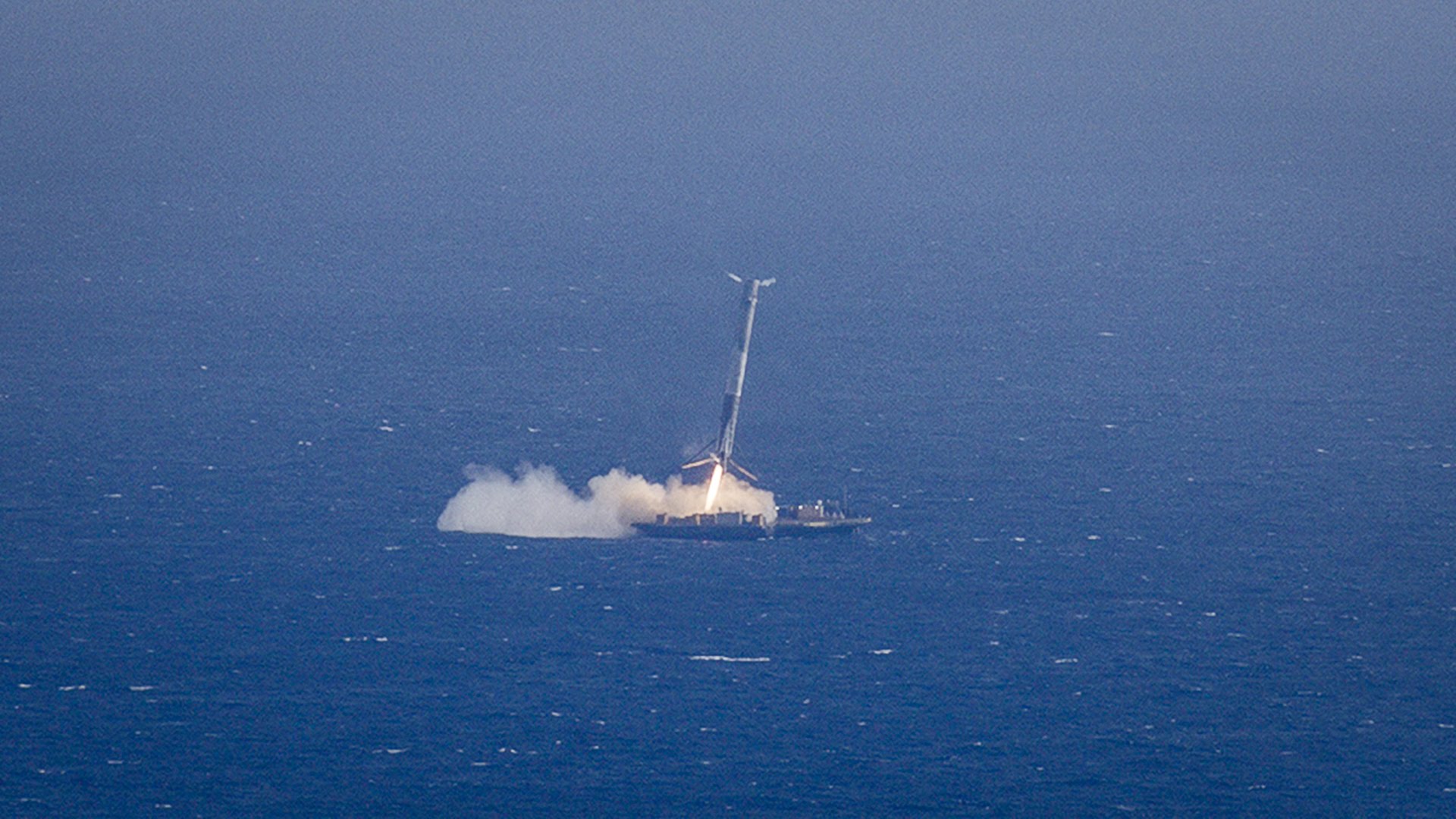 CRS-6 First Stage Landing - MyConfinedSpace