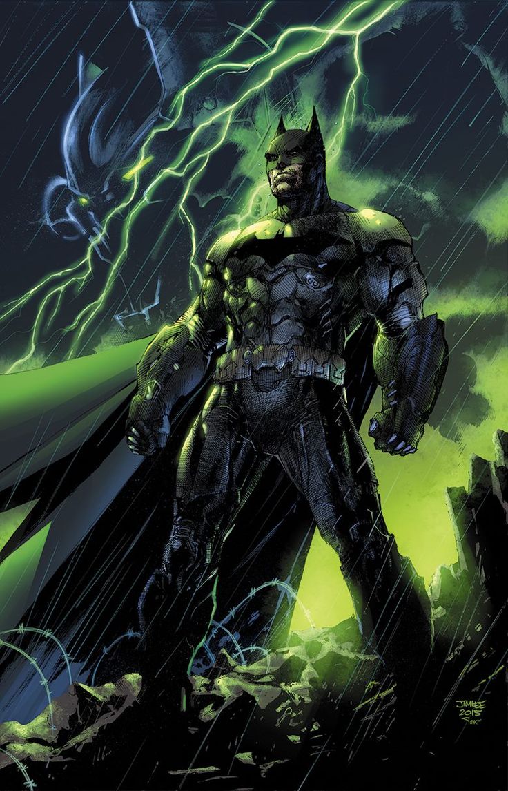 Jim Lee Batman Vertical - MyConfinedSpace