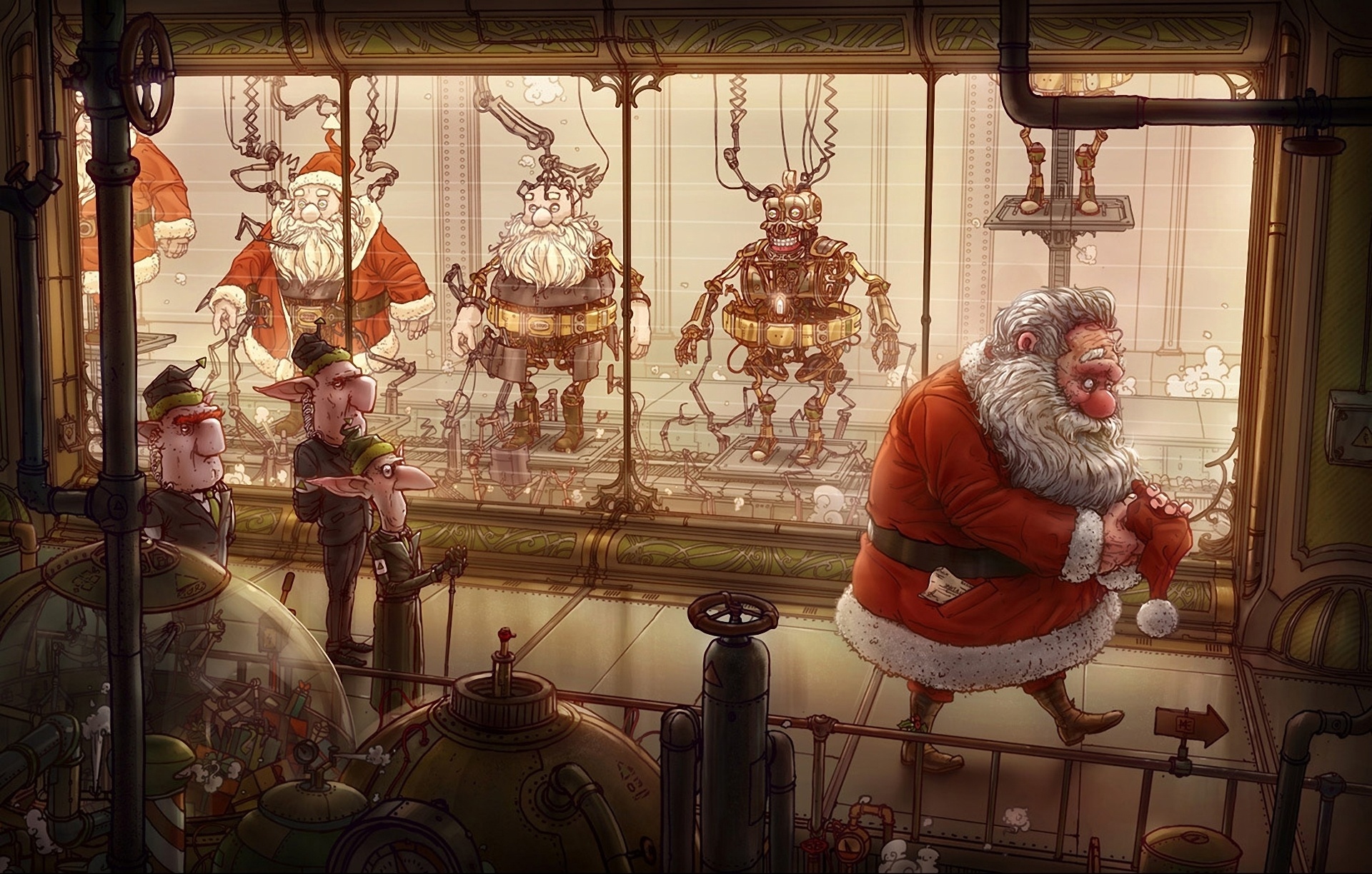 Santa factory - MyConfinedSpace
