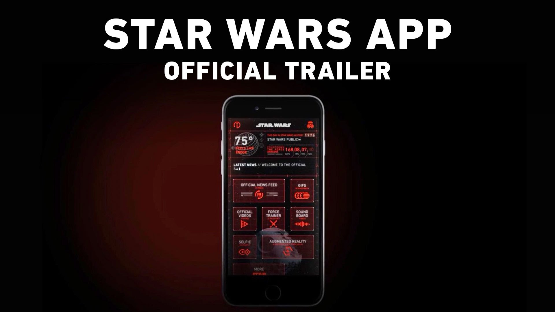 Star Wars App Trailer (Official) - MyConfinedSpace