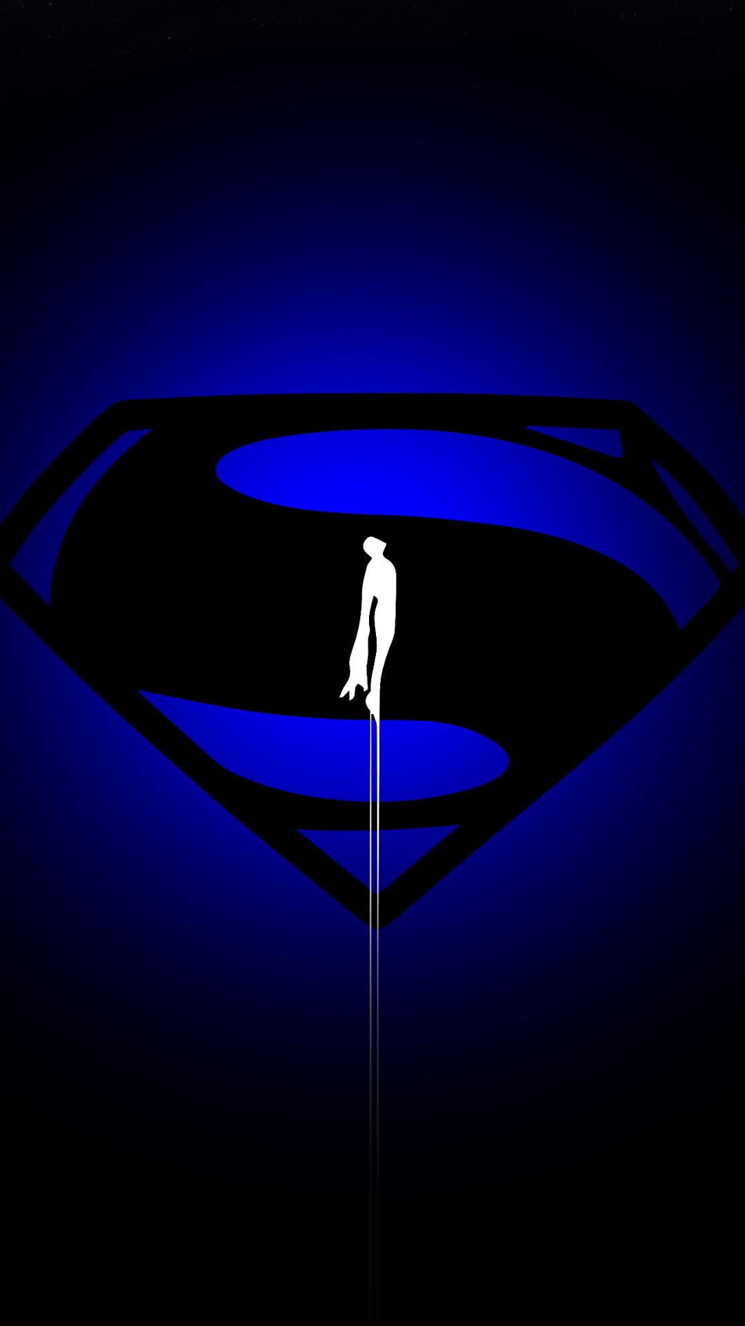 Superman in BLUE - MyConfinedSpace