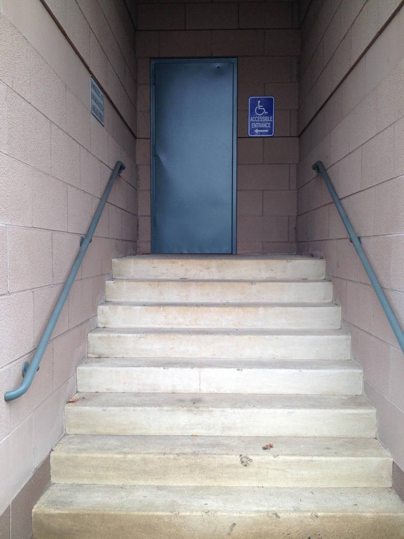 handicapped entrance - MyConfinedSpace