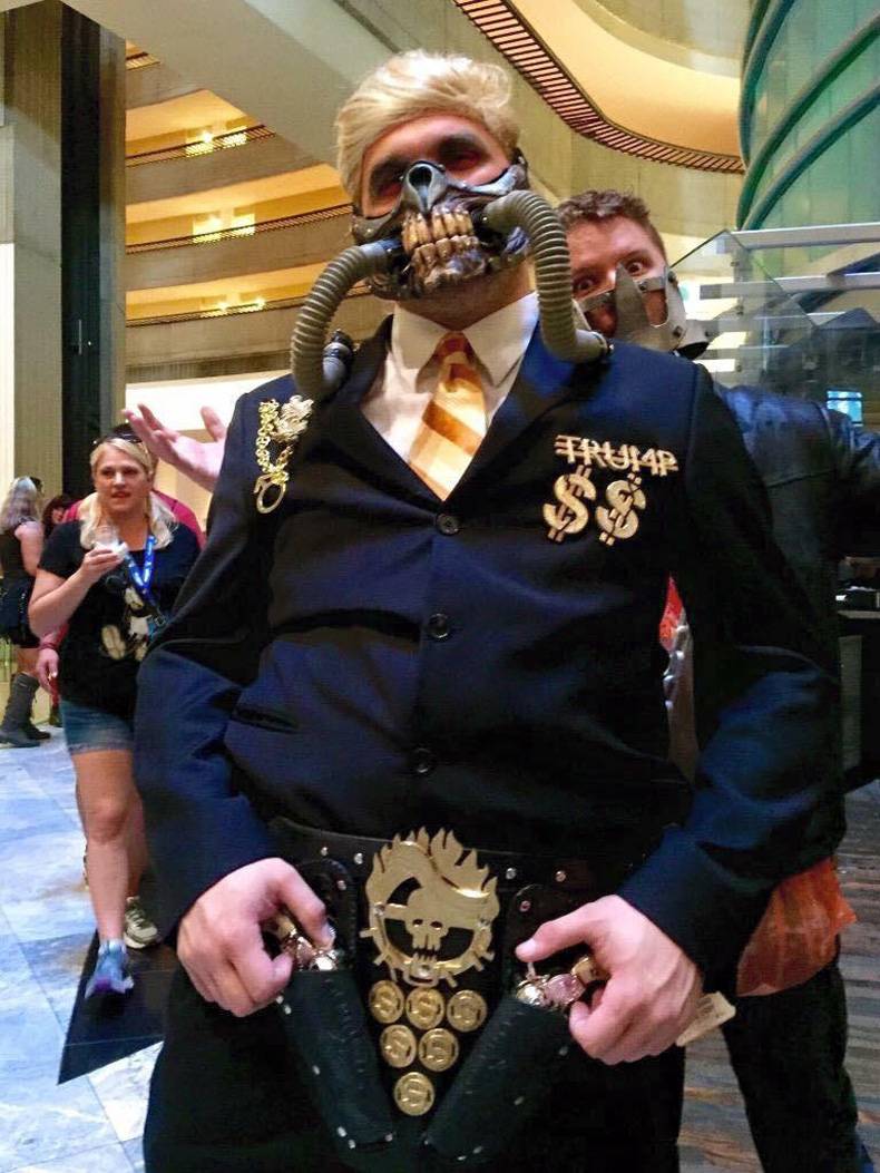 trump cosplay - MyConfinedSpace
