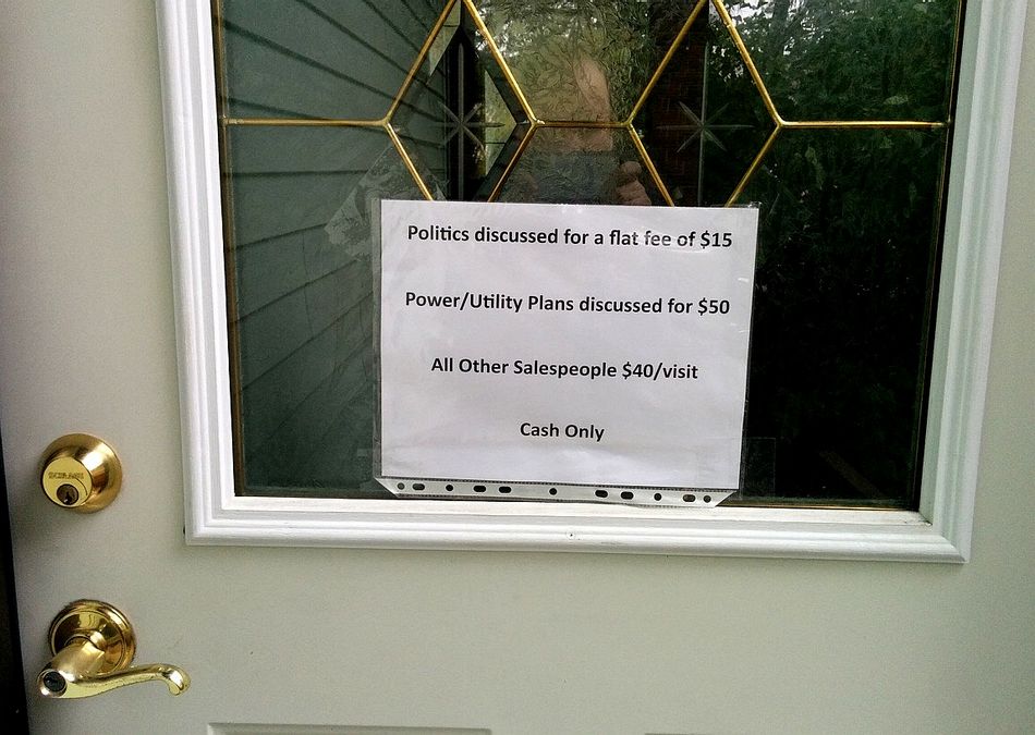 Front door flyer - MyConfinedSpace