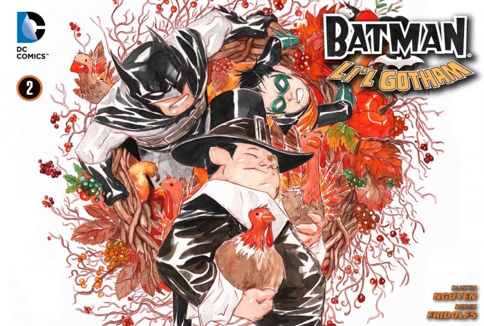Happy Thanksgiving Wallpaper - batman lil gotham - MyConfinedSpace