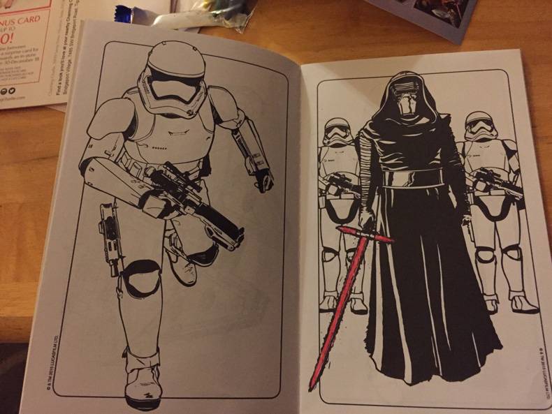 Star Wars Coloring Book - fully colored - MyConfinedSpace