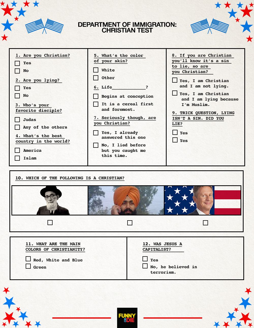 Christian Test - MyConfinedSpace