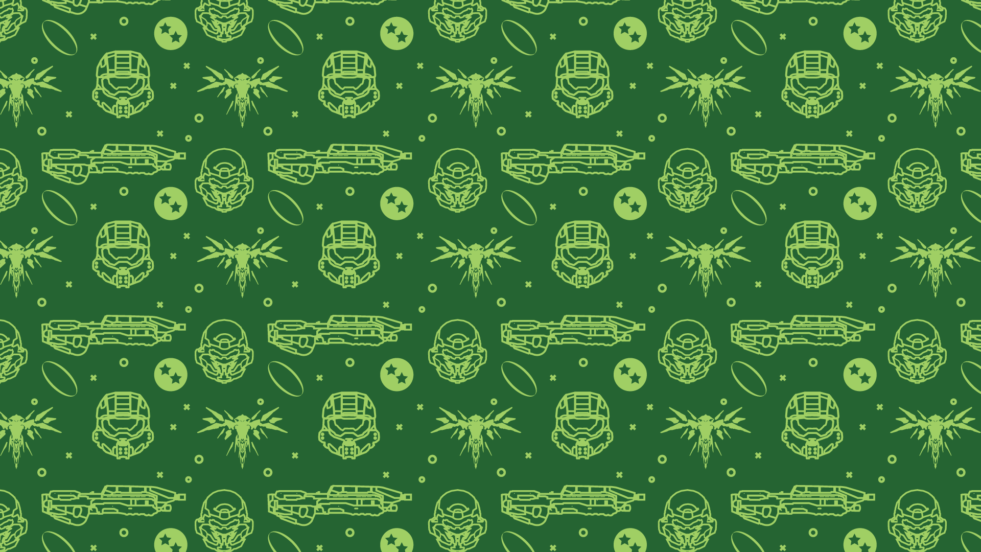 Halo Christmas Paper - MyConfinedSpace