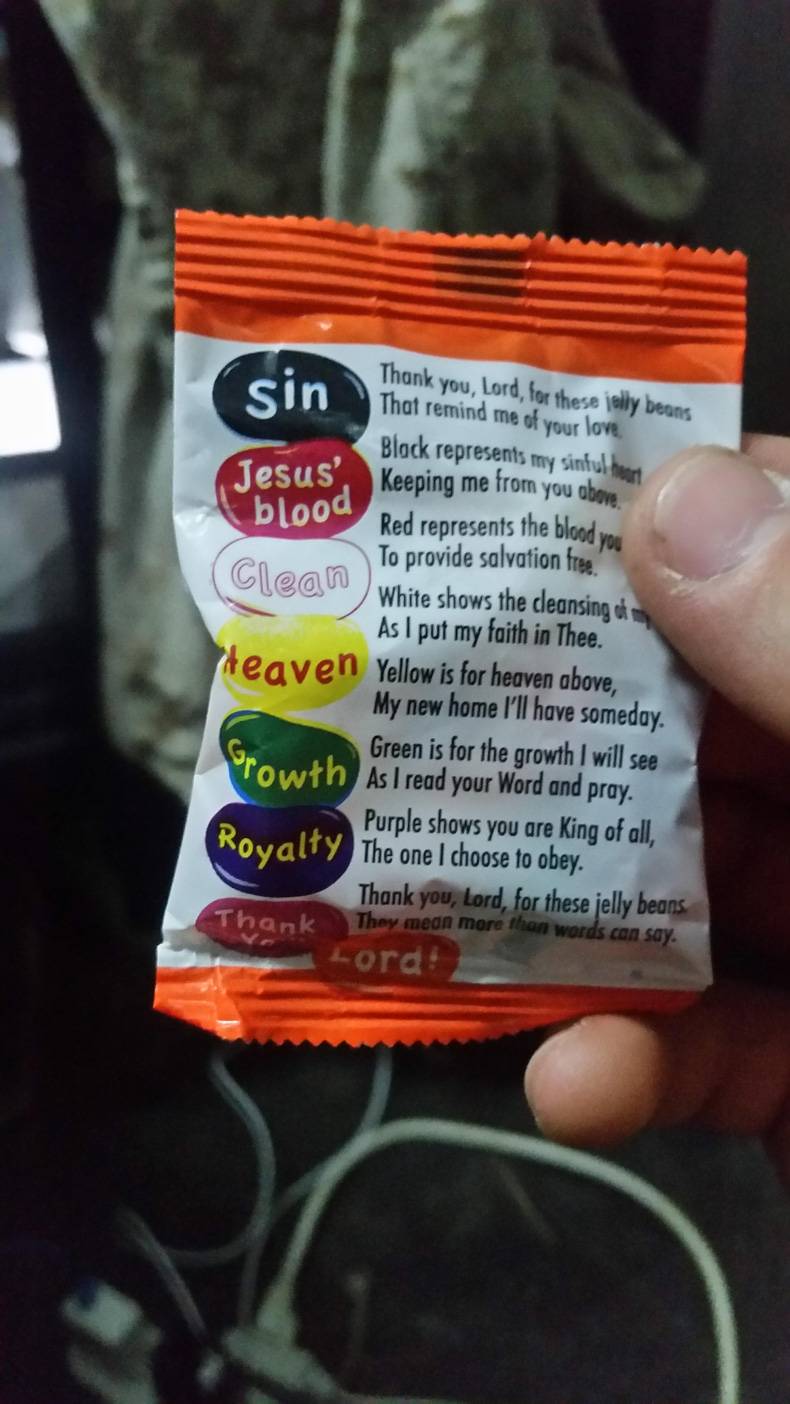 Religious Beans - MyConfinedSpace