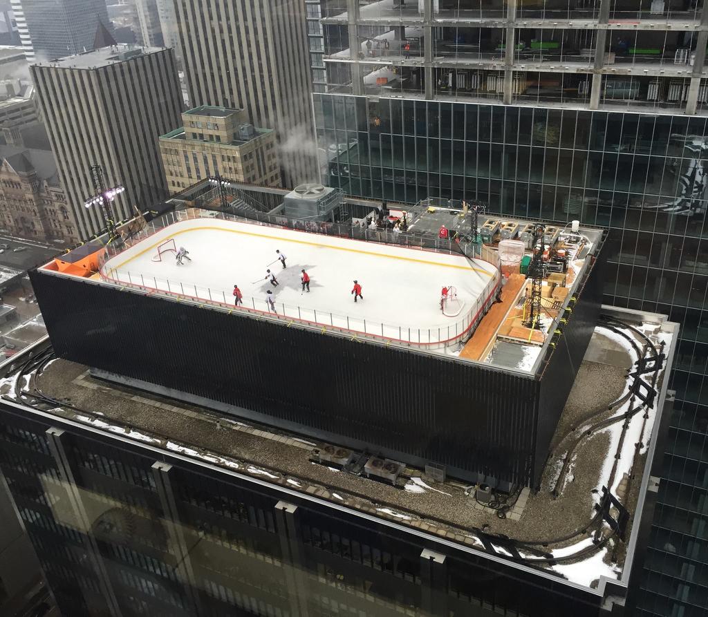 Rooftop Hockey Rink « MyConfinedSpace