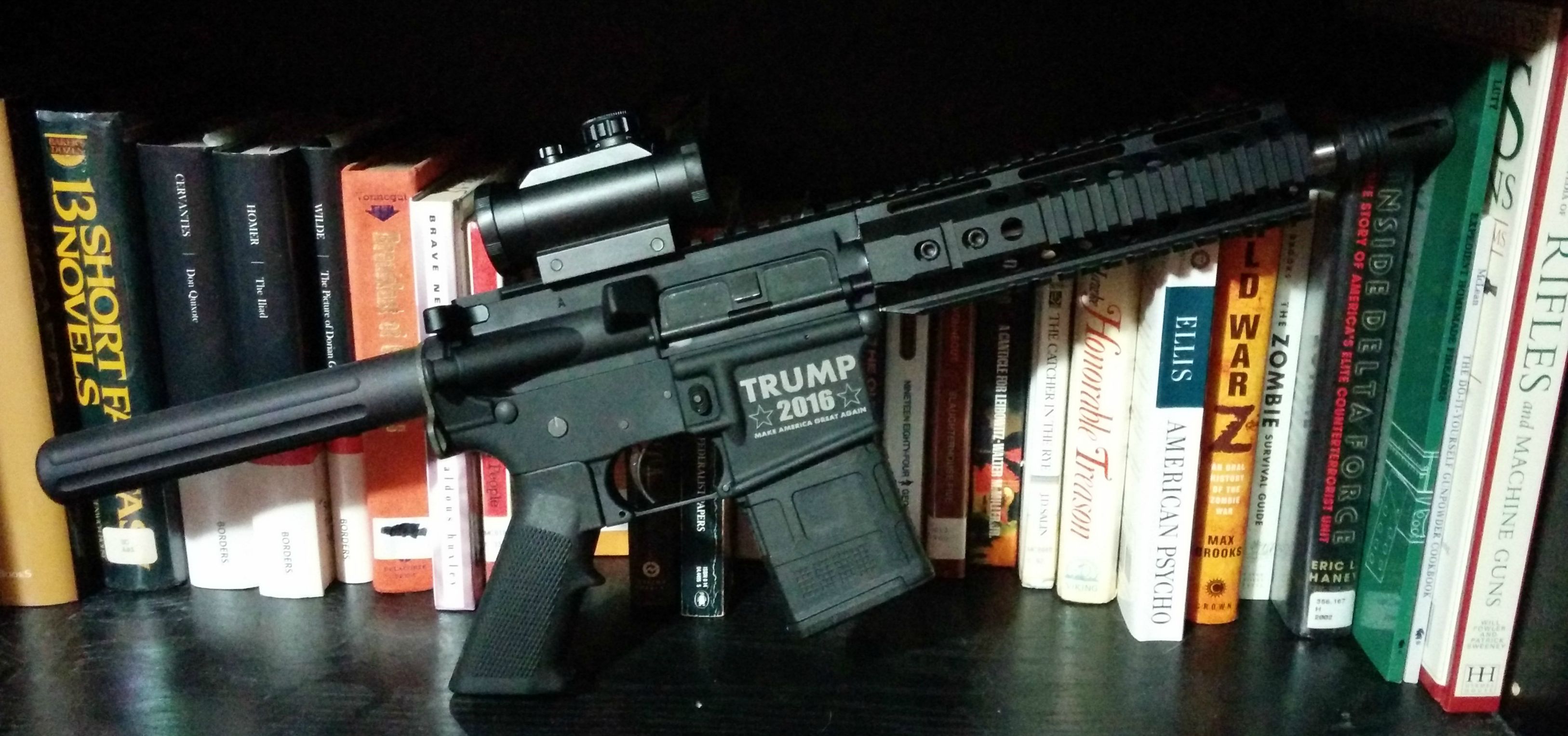 trump 2016 rifle - MyConfinedSpace