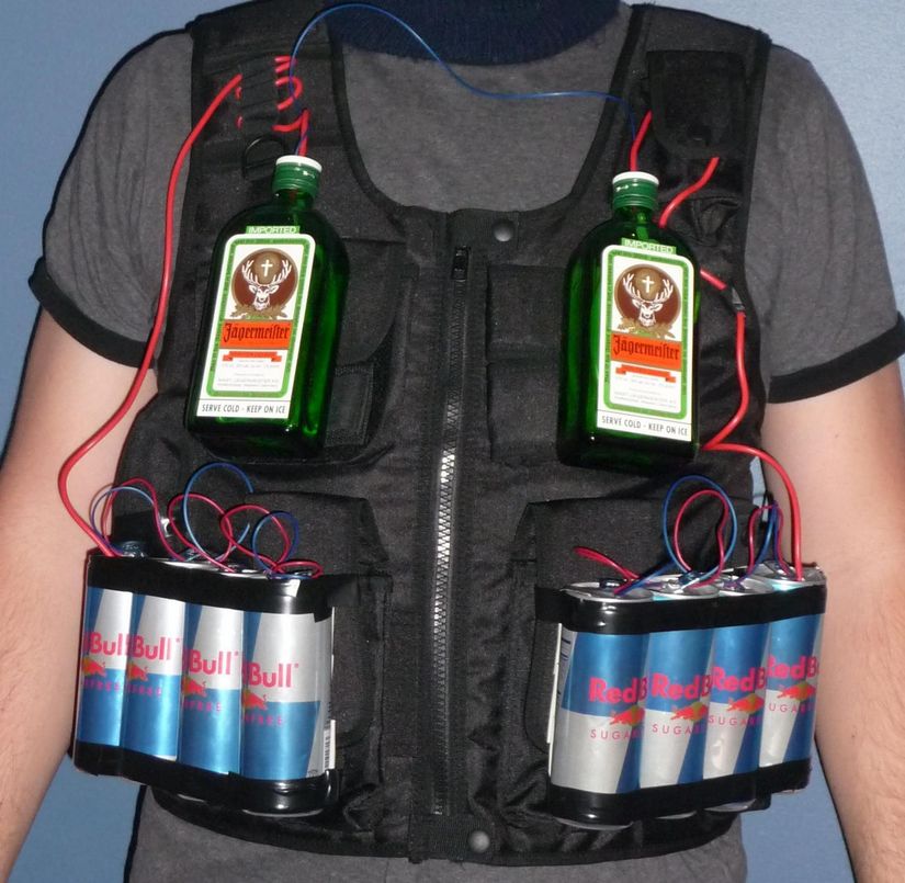 Jager Bomb Vest - MyConfinedSpace