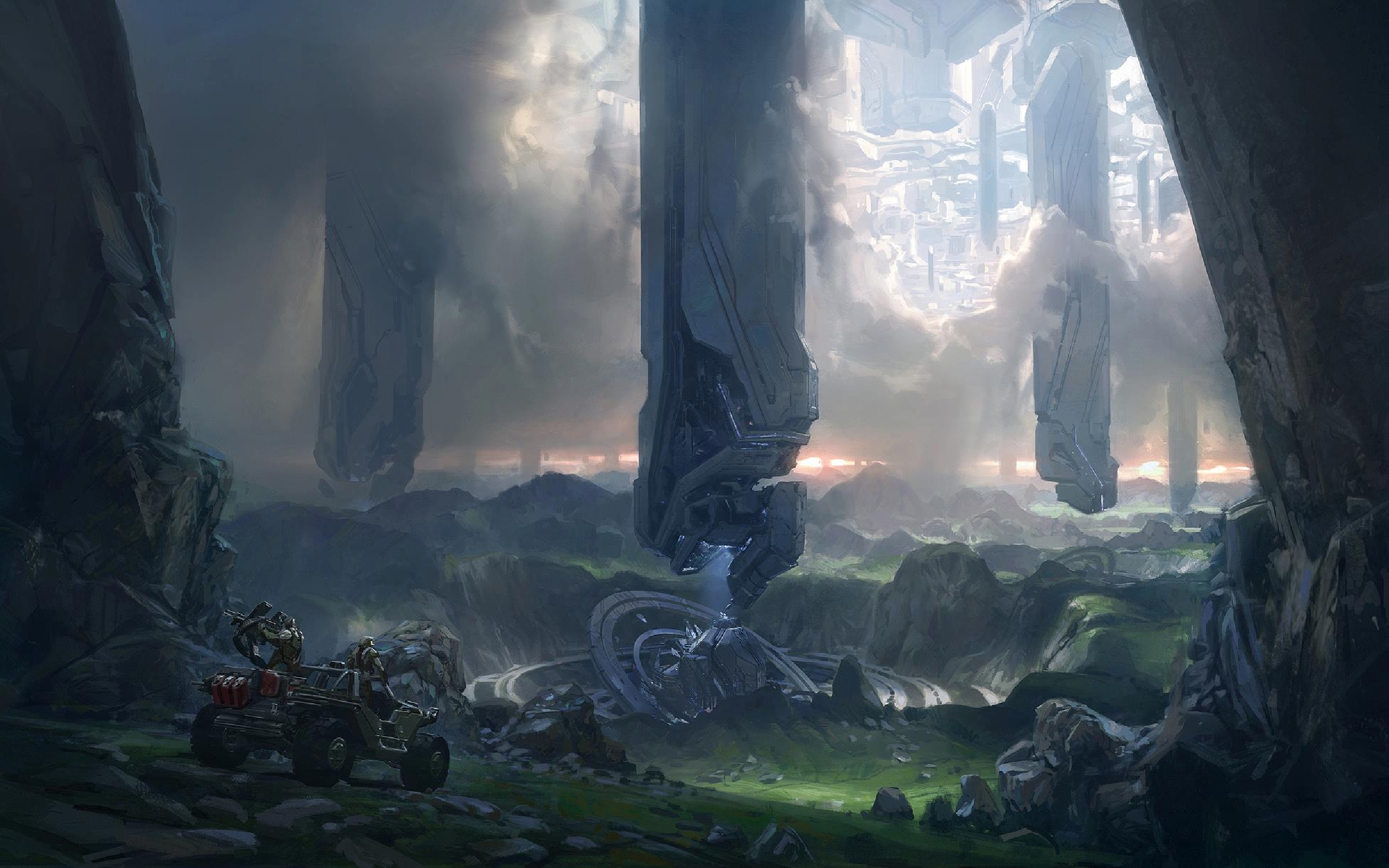 Halo 4 Forerunner Towers - MyConfinedSpace