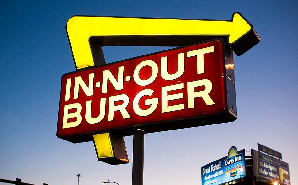 In and Out Burgers Sign - MyConfinedSpace