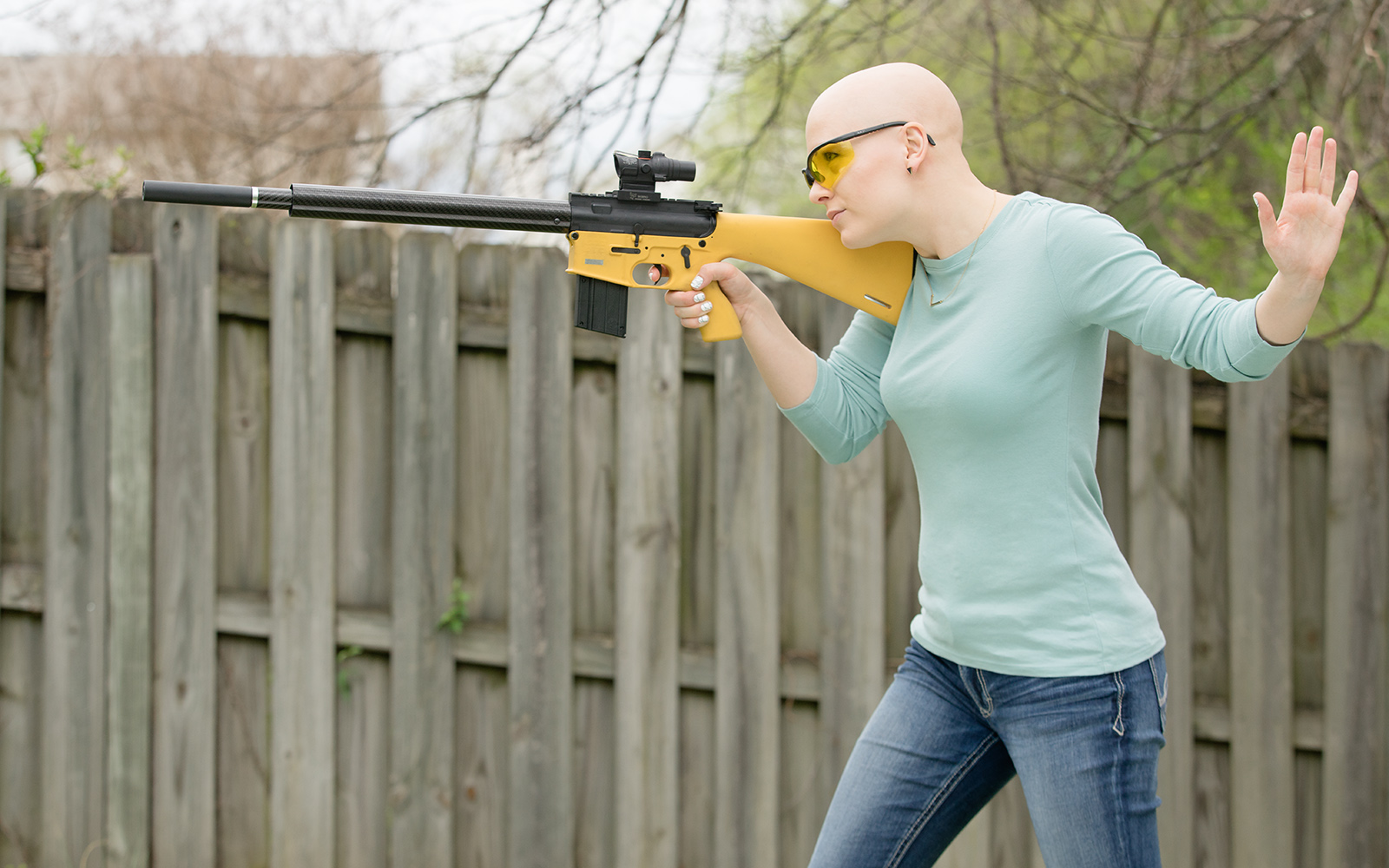 bald shooter - MyConfinedSpace