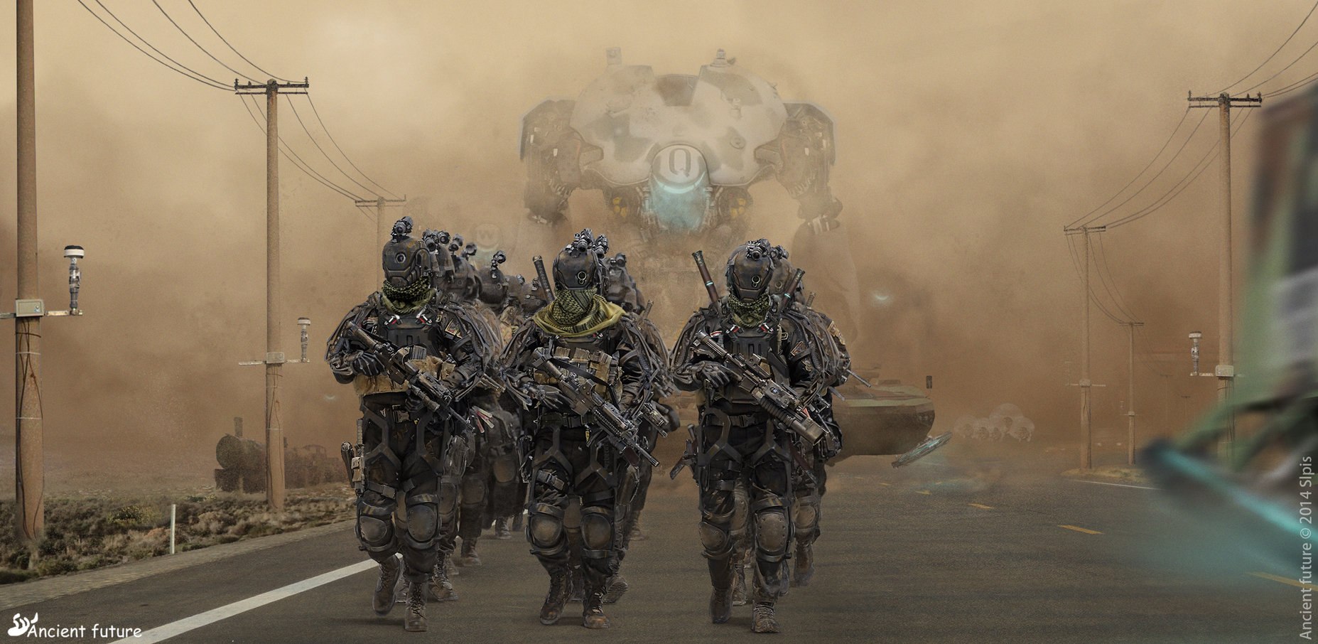 military formation of the ancient future - MyConfinedSpace