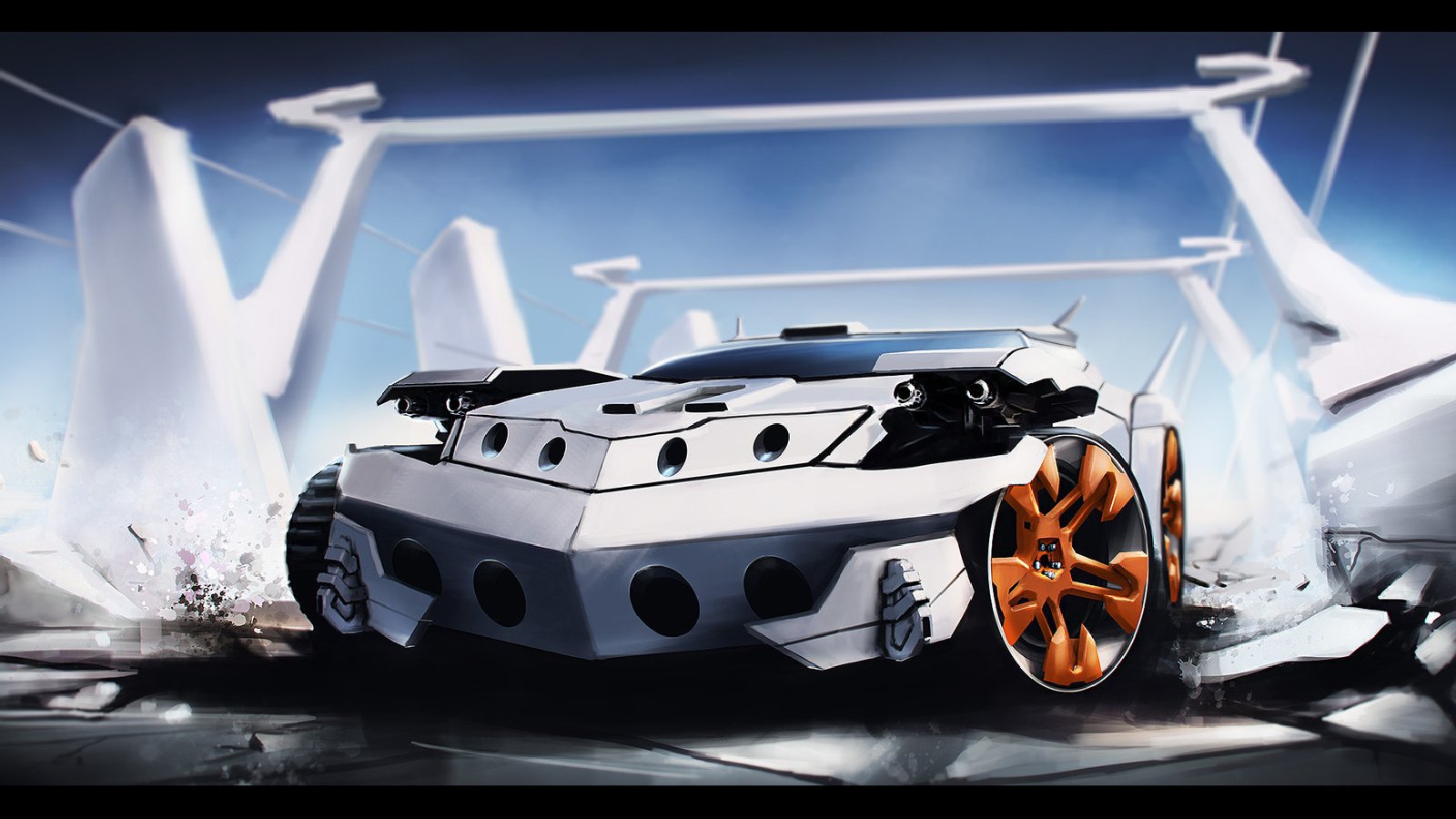 Cool Cars With Guns