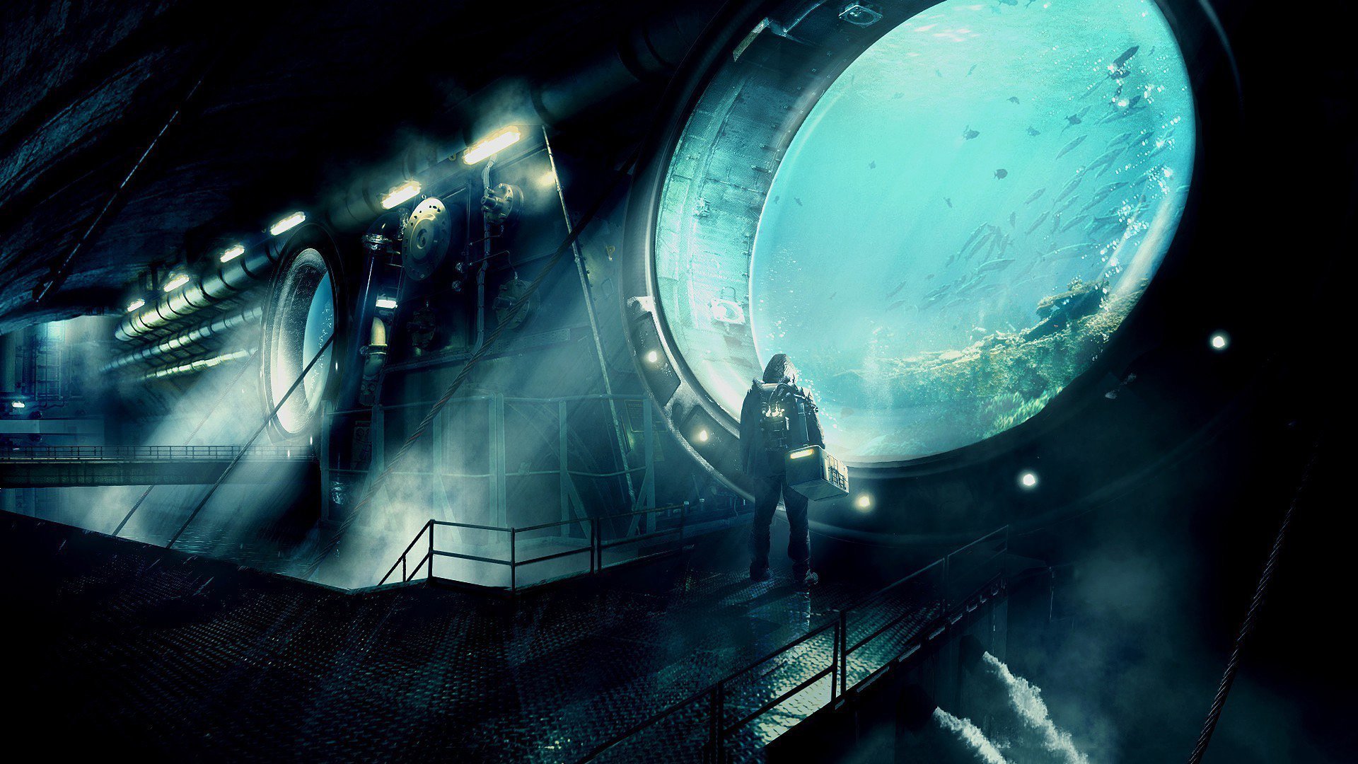 underwater window - MyConfinedSpace