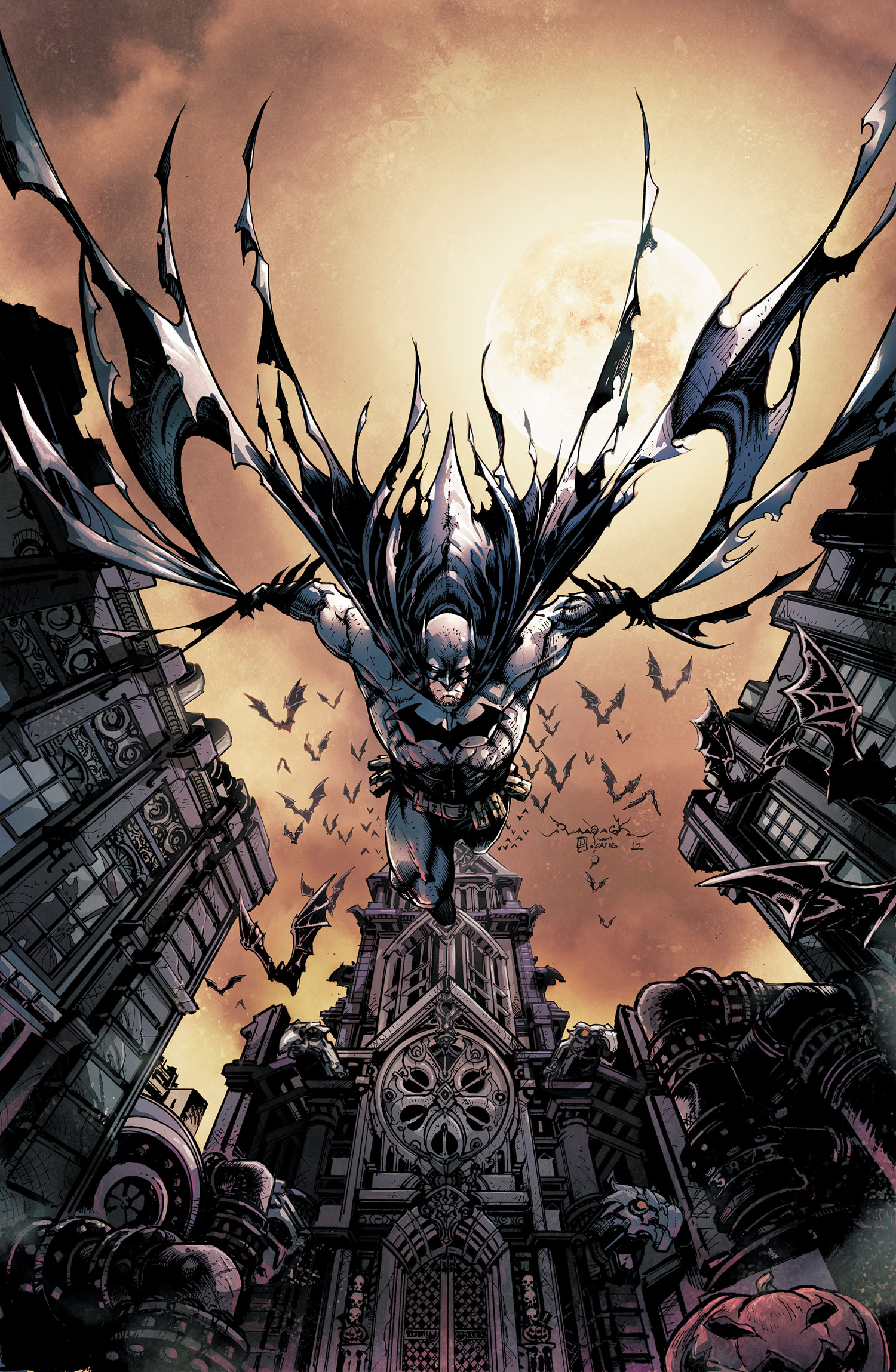 Batman with his pet bats - MyConfinedSpace