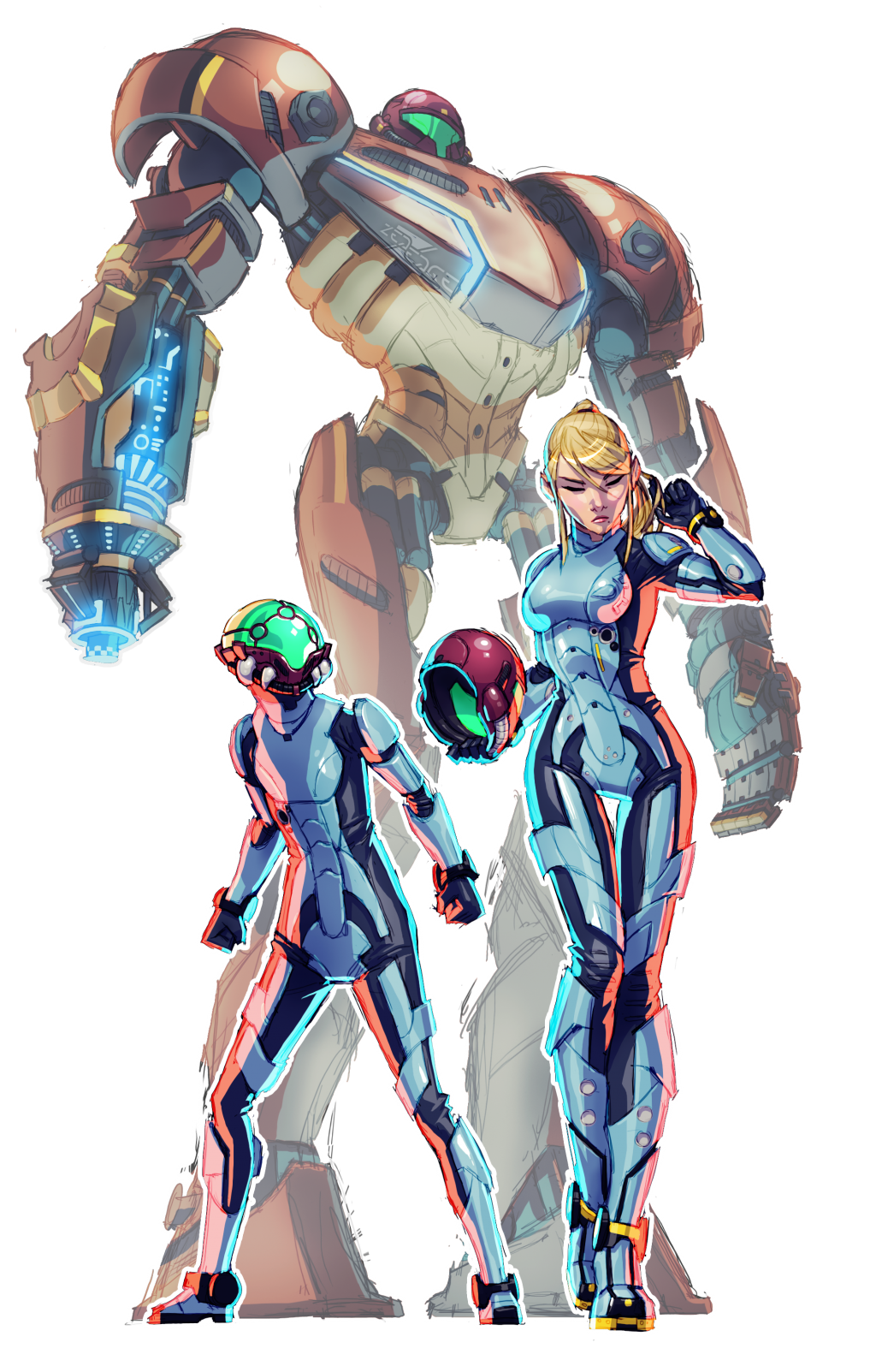 Samus Aran Metroid - MyConfinedSpace