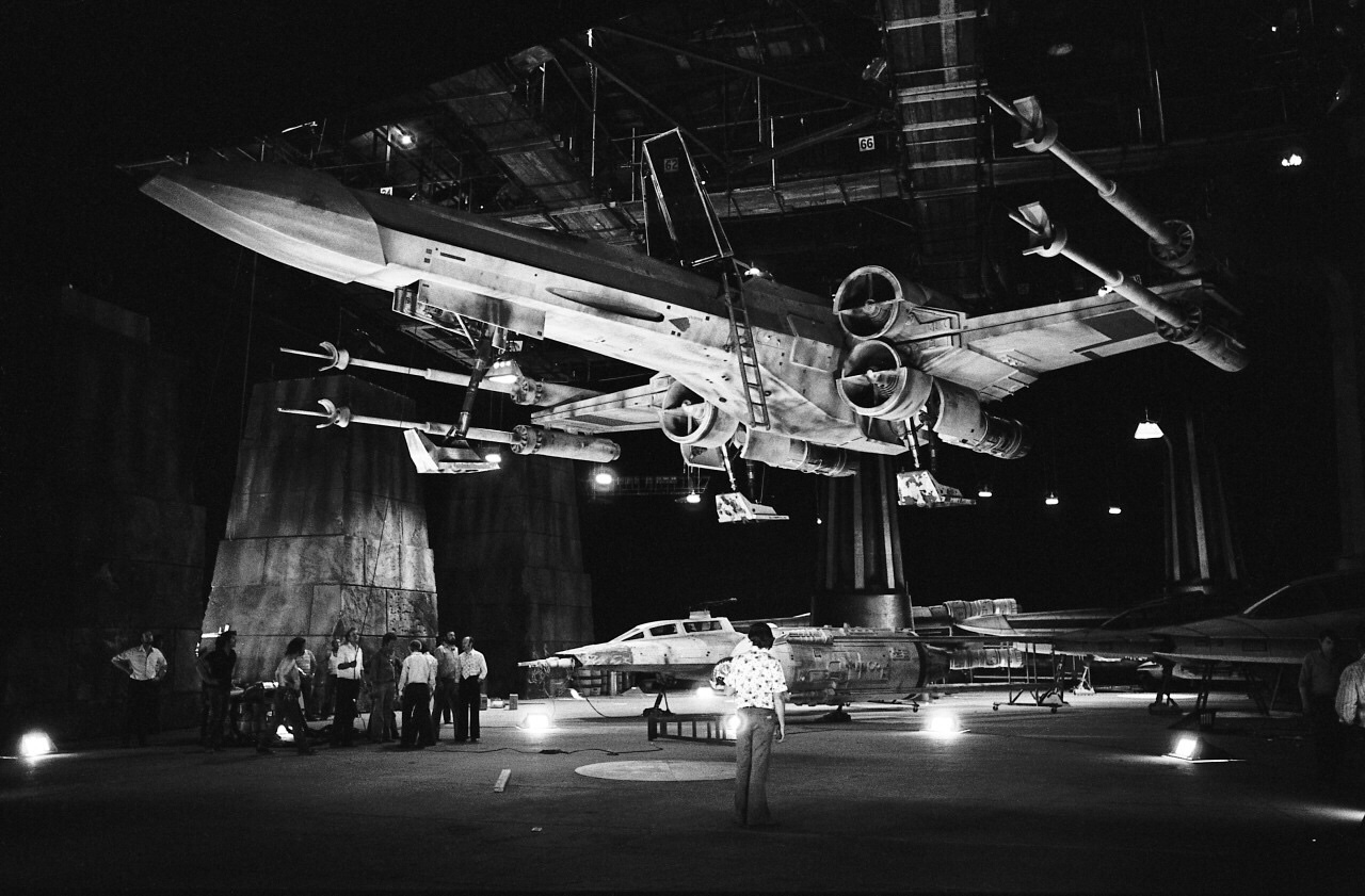 x-wing in the air - MyConfinedSpace
