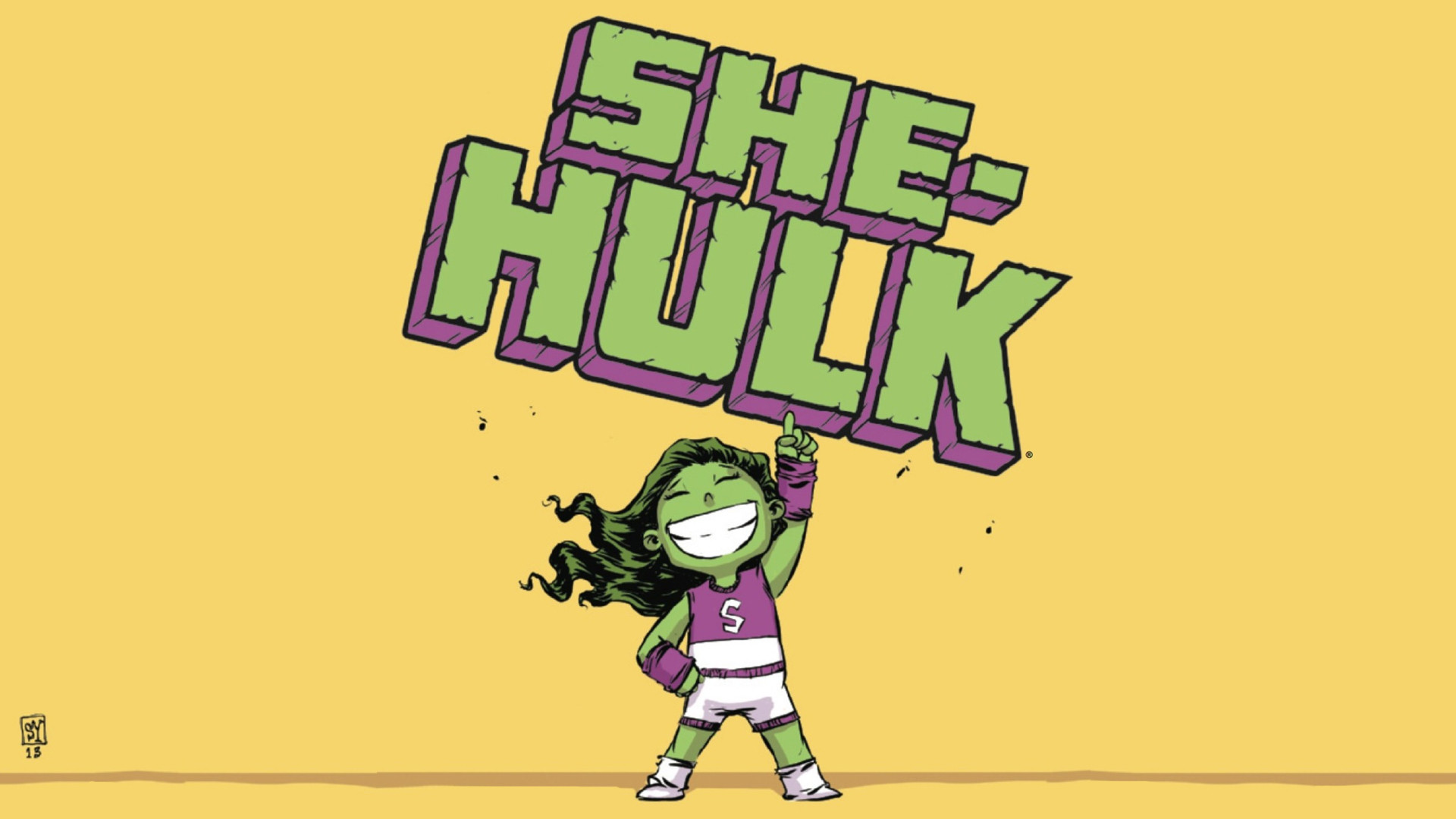 She Hulk points her finger - MyConfinedSpace