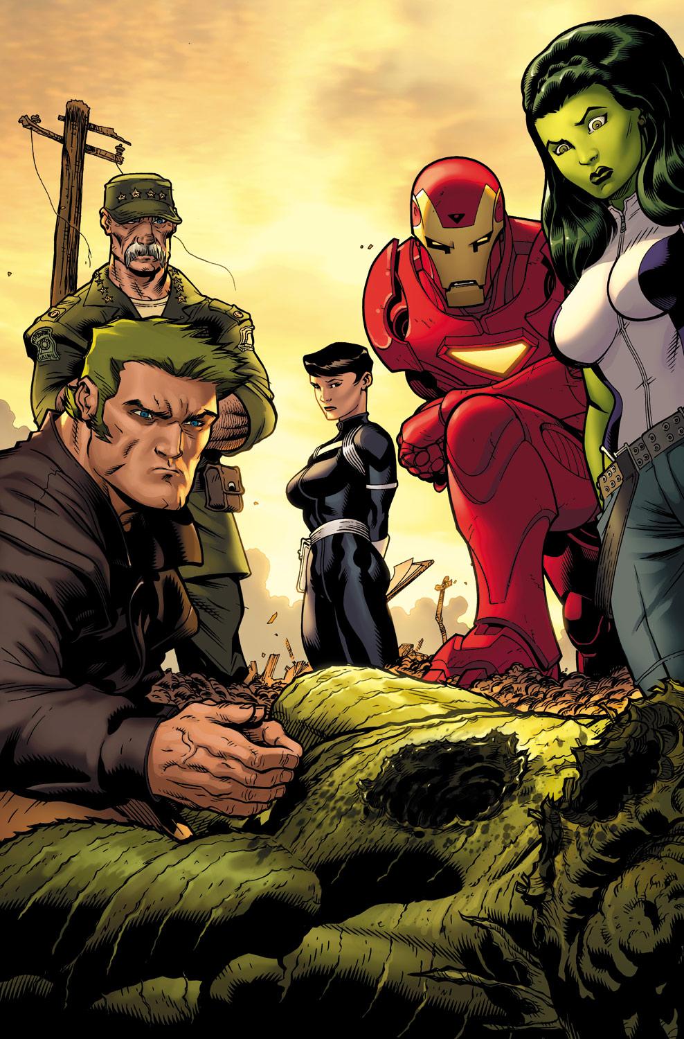 she hulk with iron man - MyConfinedSpace