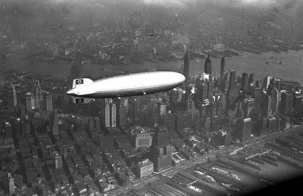 nazi blimp over NYC - MyConfinedSpace