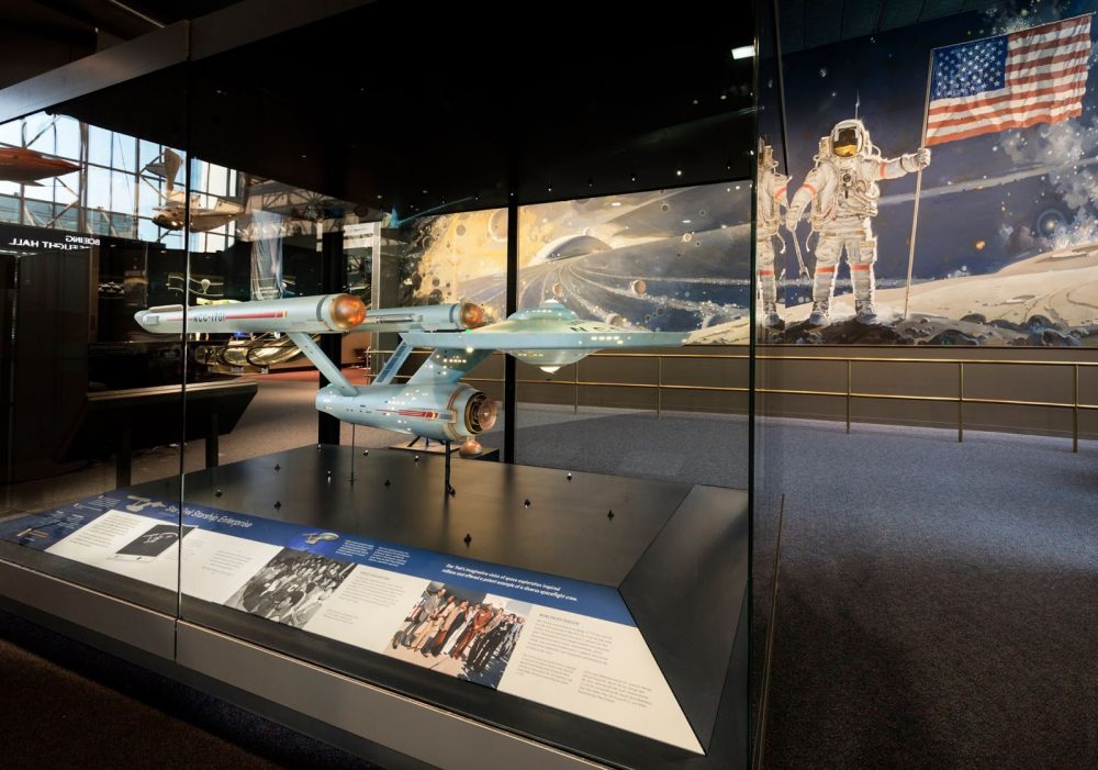 USS Enterprise studio model Smithsonian Institution National Air and ...