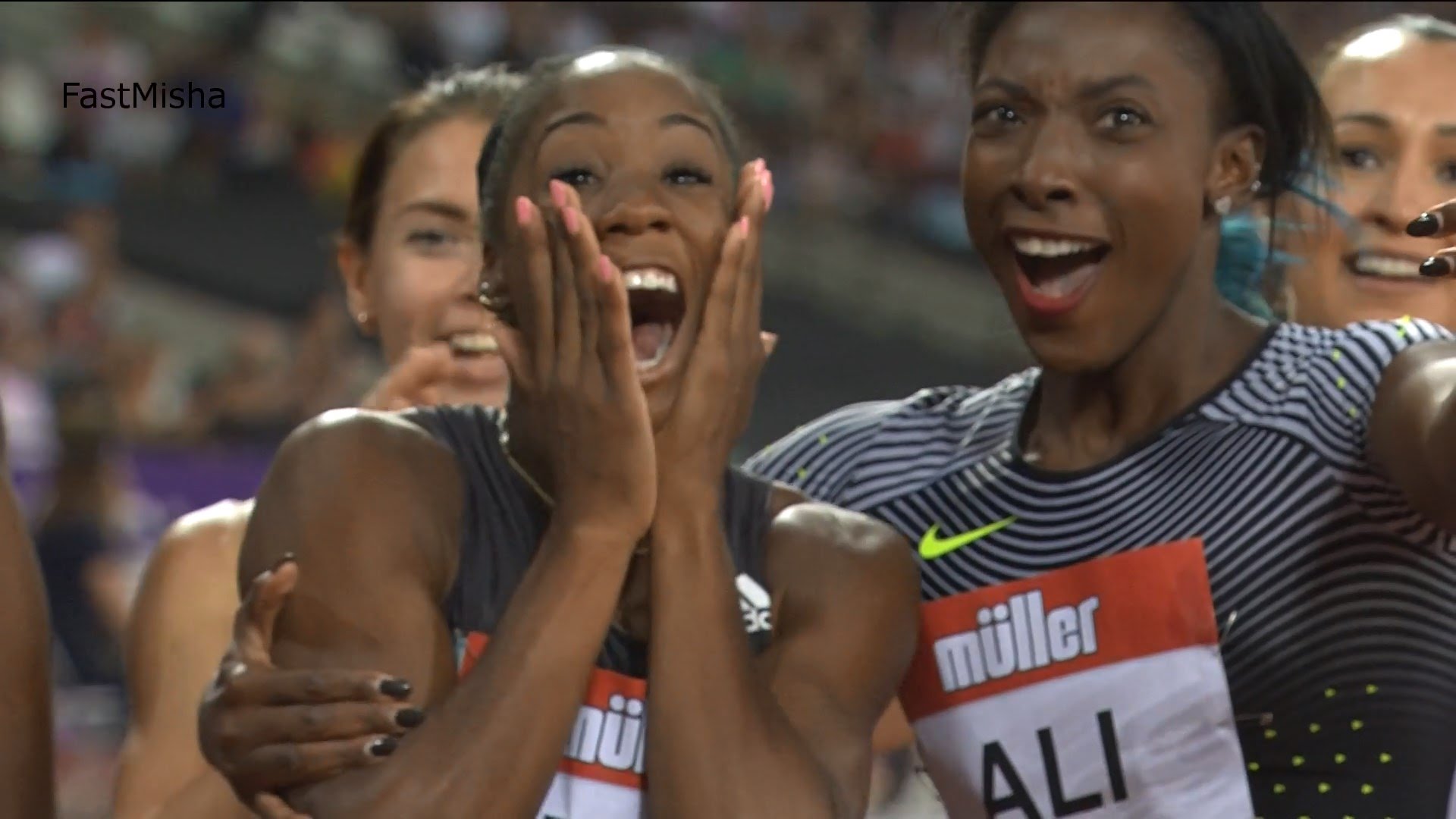 Kendra Harrison 12.20 New World Record in Women’s 100m Hurdles - London ...